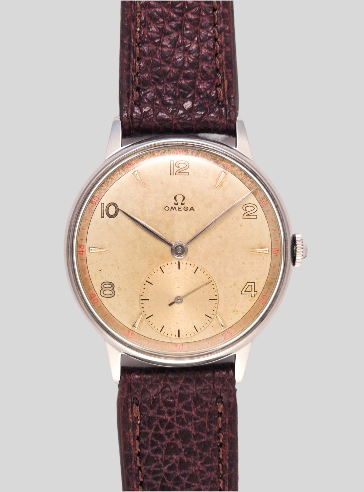 Omega 30T2 steel oversize Ref. 2913-9 – Luxo Time Firenze